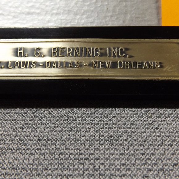 H. G.Berning Inc | Office | Nib Vintage Berning Floral Bakelite Letter ...